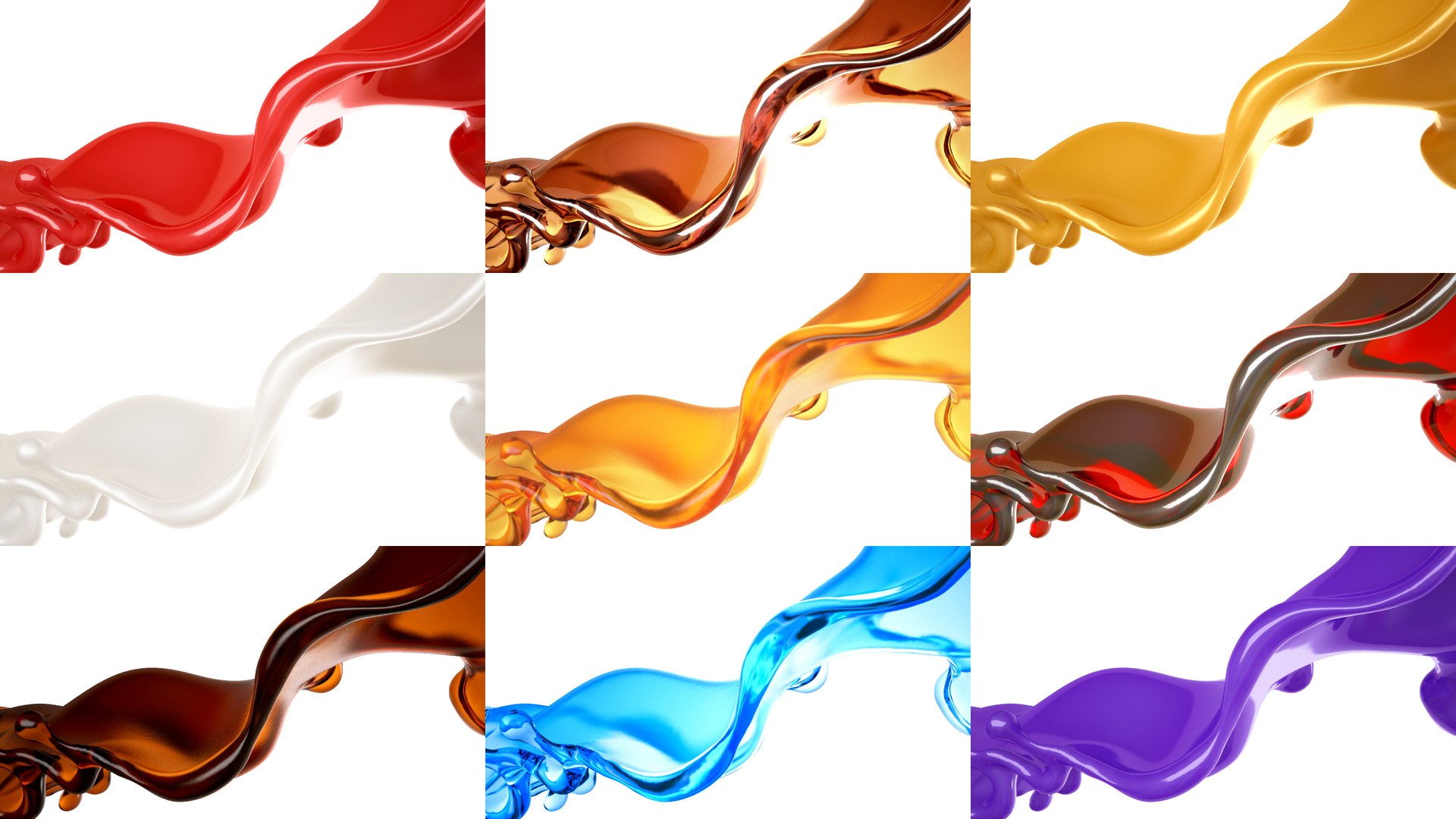 3D Splash Liquid Water Model - TurboSquid 1629296