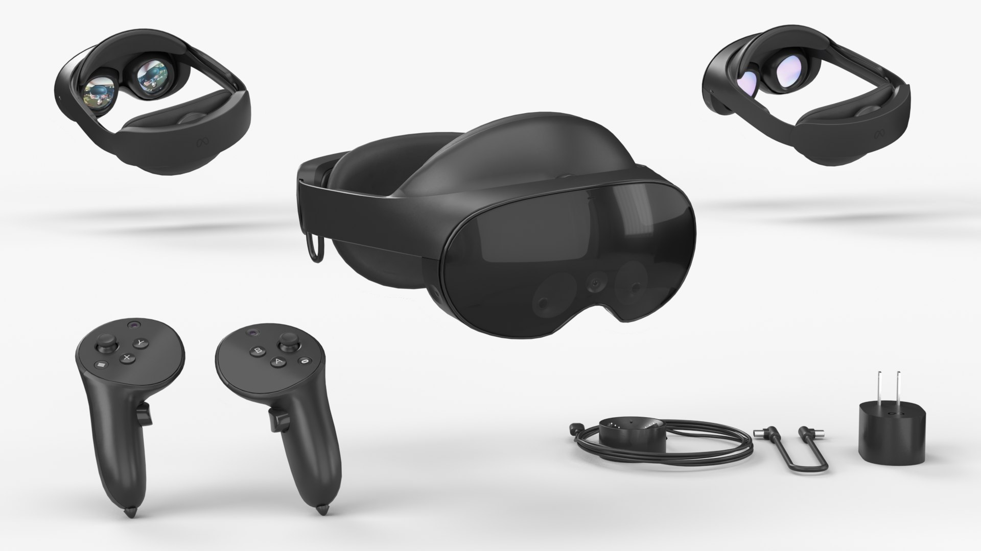 Meta Quest Pro With Meta Quest Touch Pro 3D Model - TurboSquid 2155930