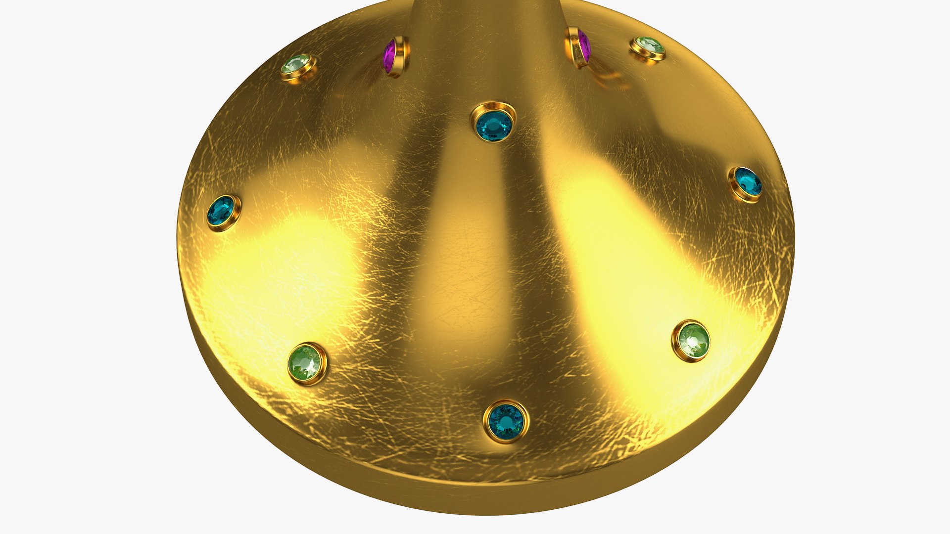 Jeweled cups 3D model - TurboSquid 1620472