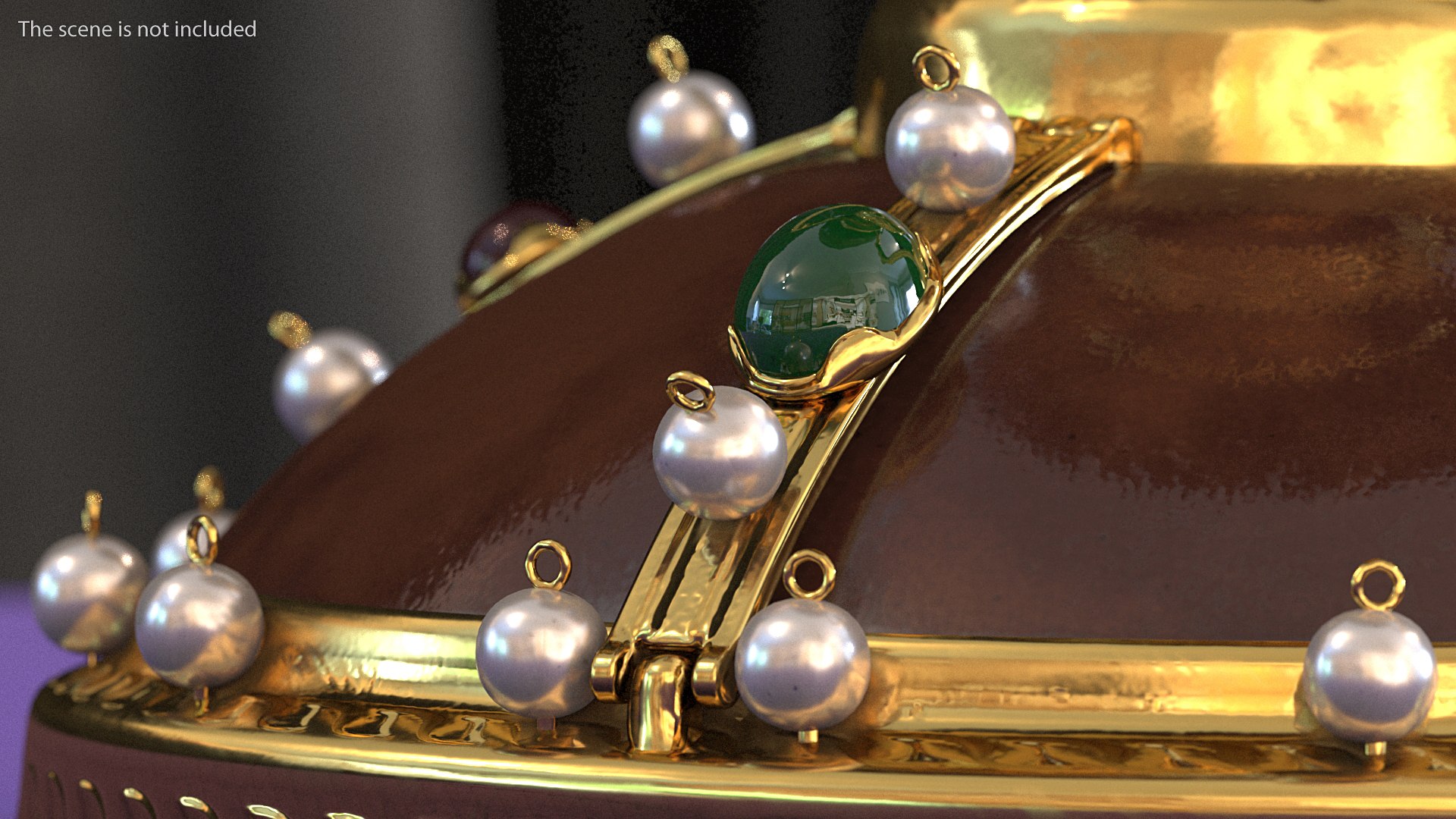 Jeweled cups 3D model - TurboSquid 1620472