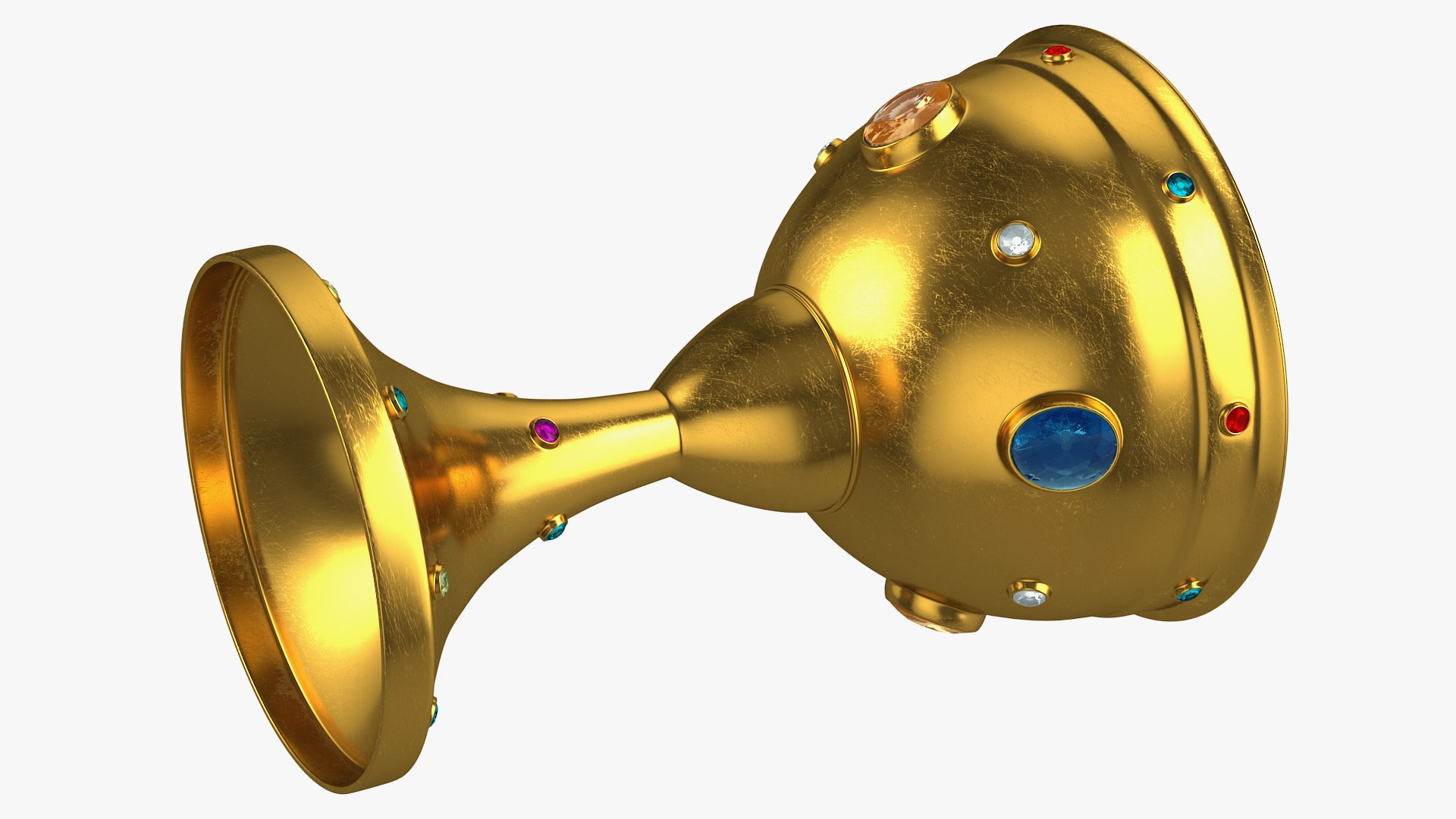 Jeweled cups 3D model - TurboSquid 1620472