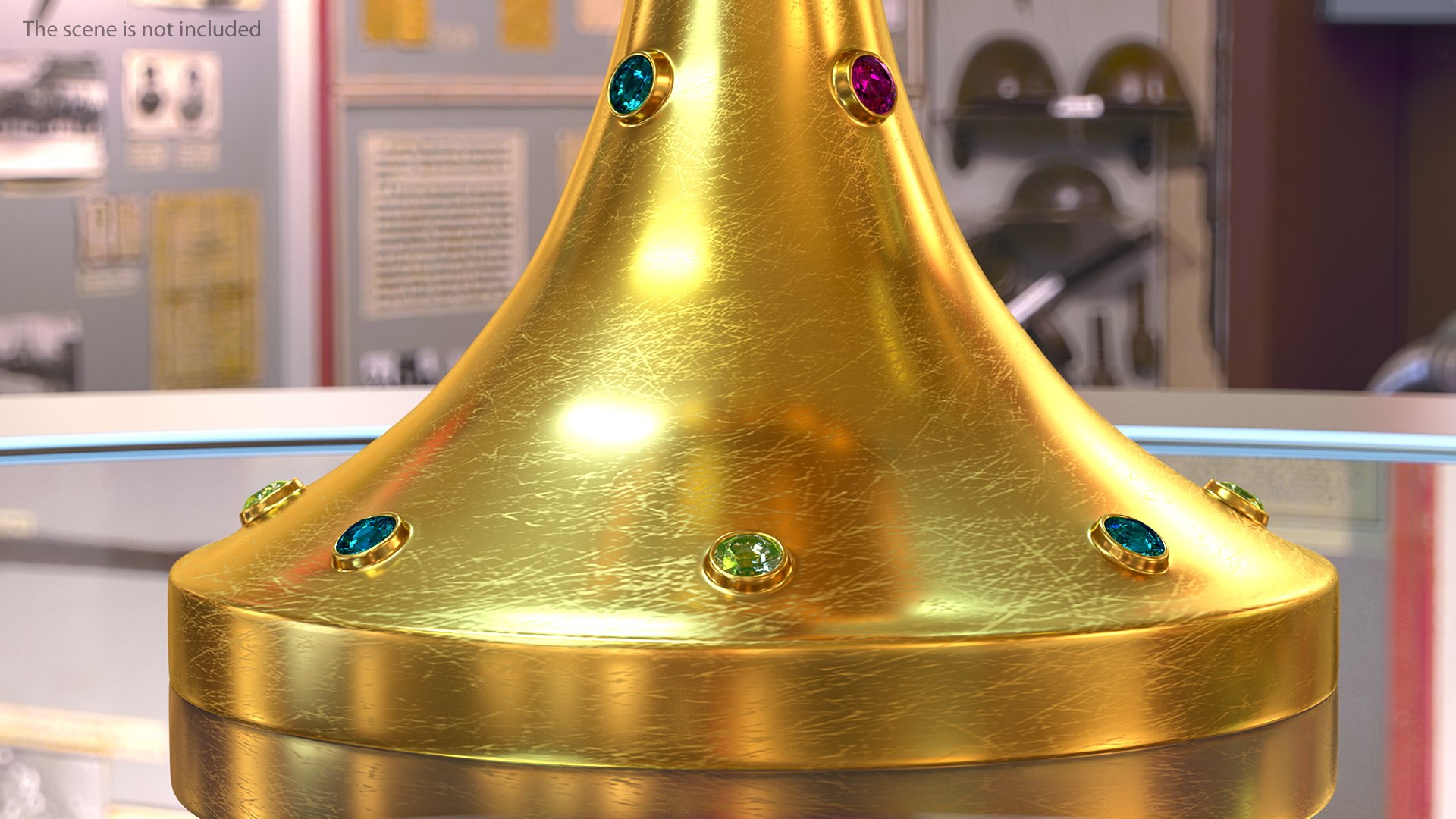 Jeweled cups 3D model - TurboSquid 1620472