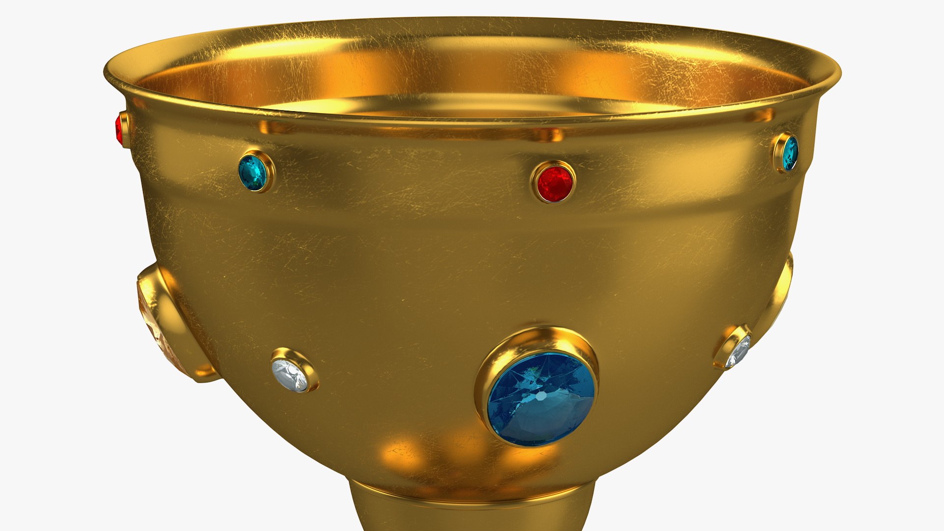 Jeweled cups 3D model - TurboSquid 1620472