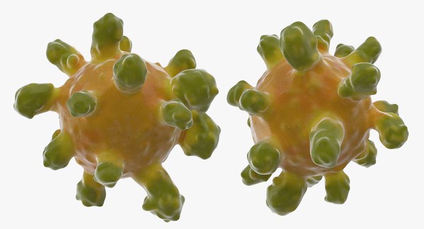 3D measles virus model - TurboSquid 1350200