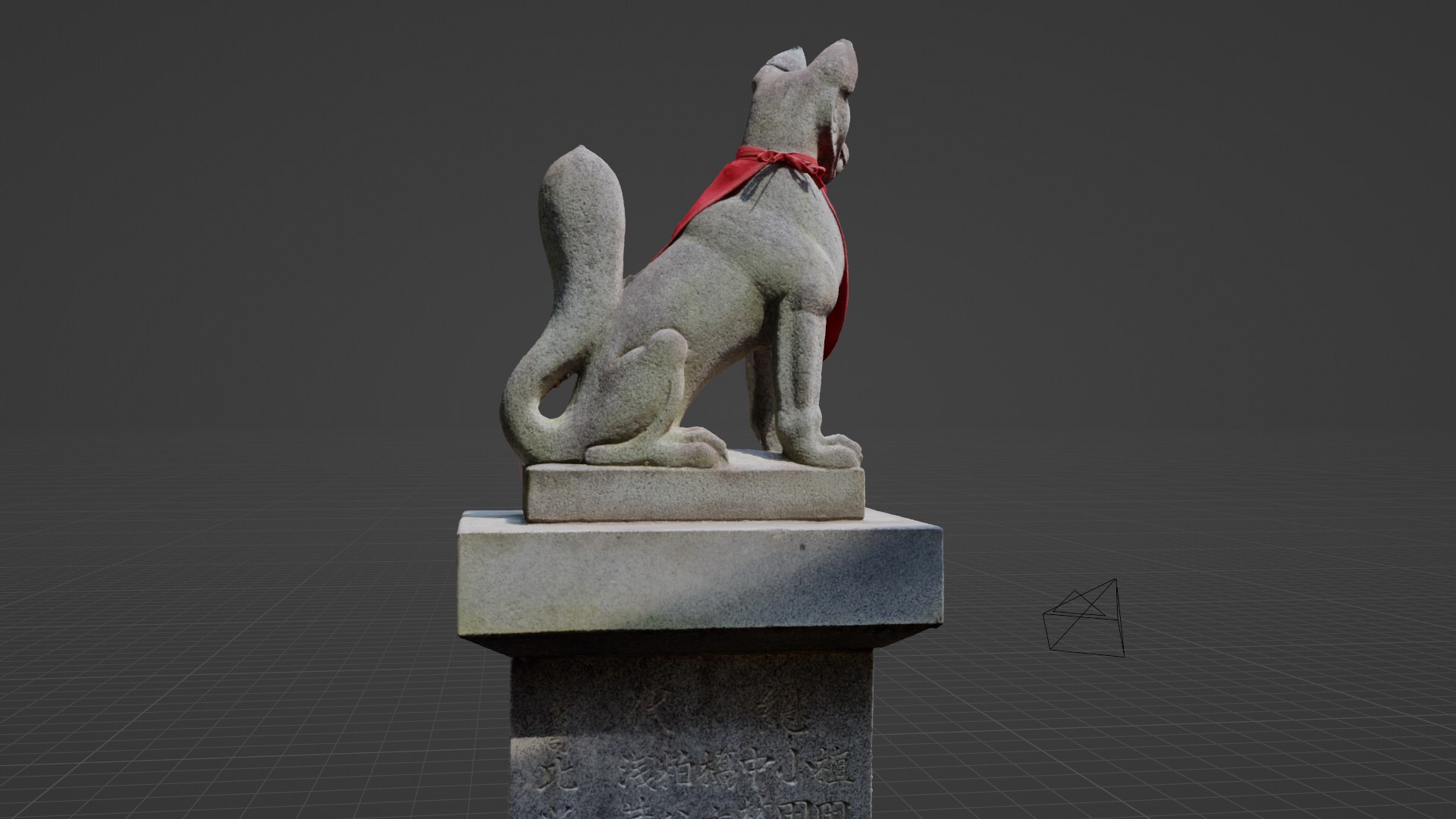 Japanese Guardian Fox 3D - TurboSquid 2091347