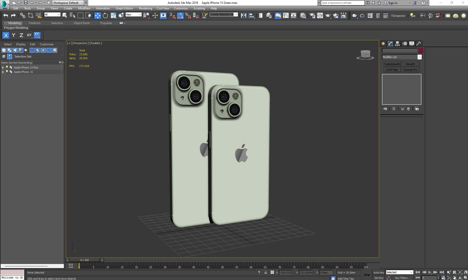Apple IPhone 15 Green 3D - TurboSquid 2133439