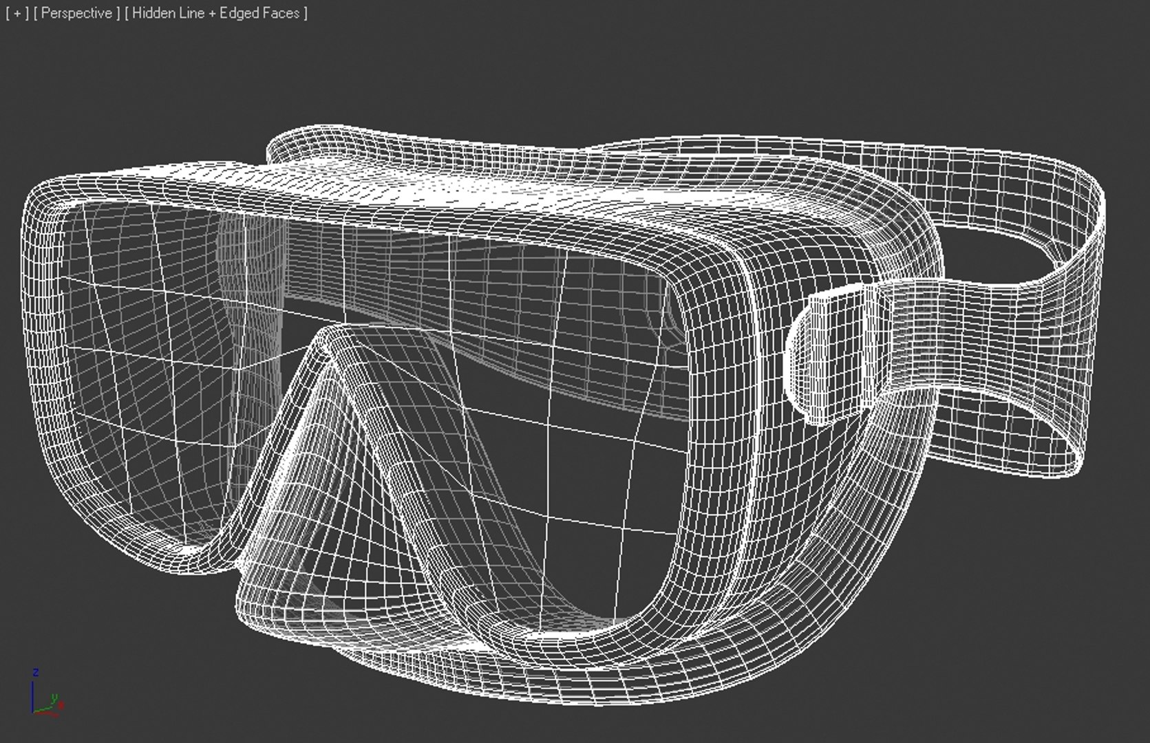 3d Model Goggles Snorkeling