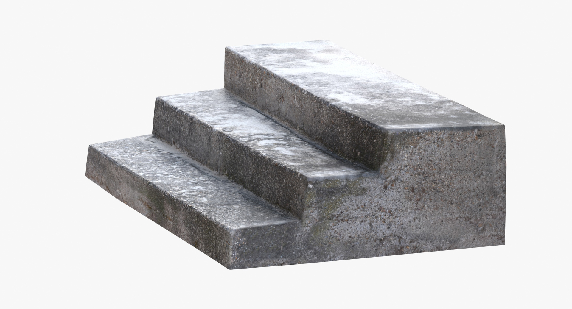 Concrete Steps 02 3D Model - TurboSquid 1505676