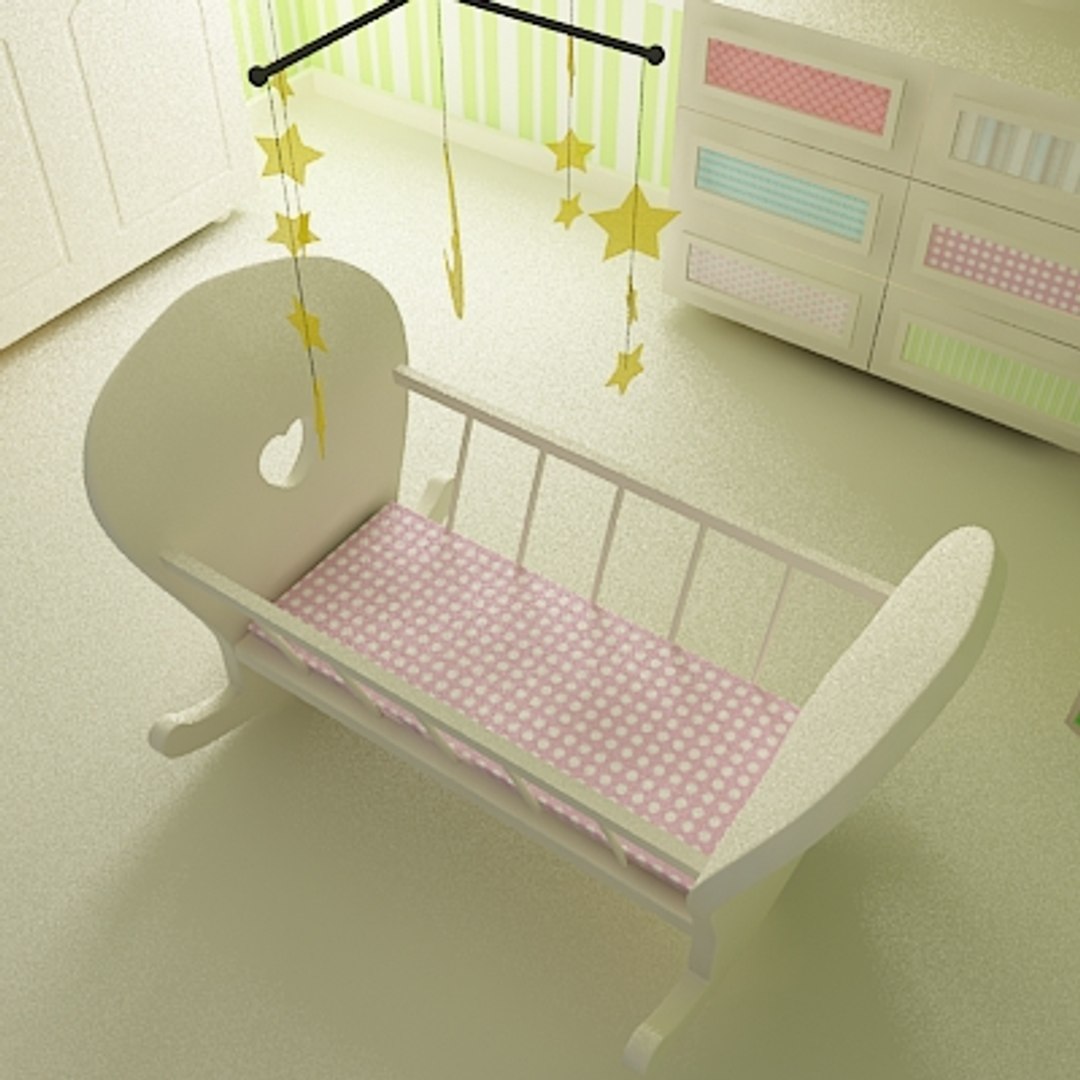 Baby Room Babyroom 3d Model