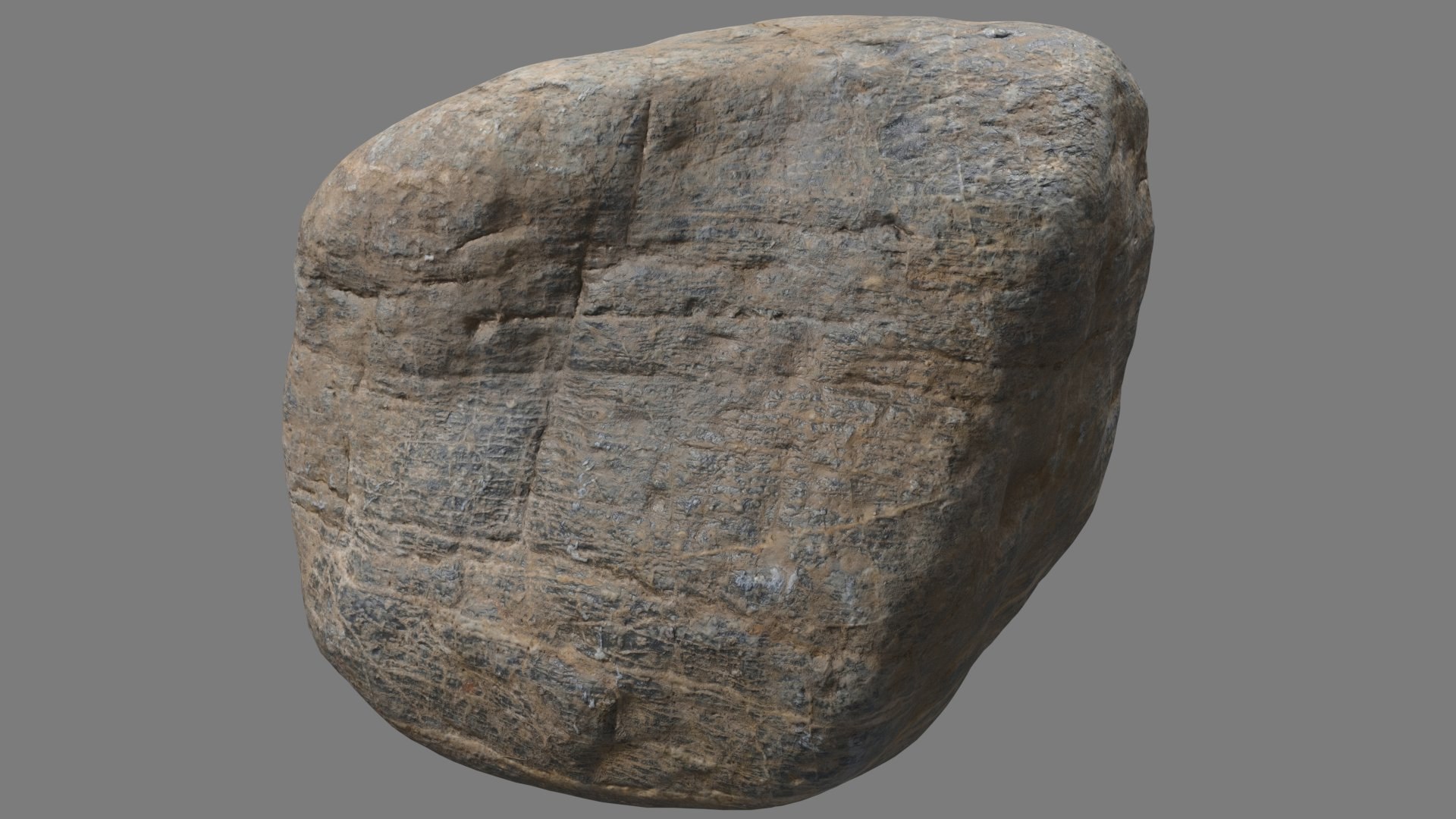 3D River Stone 08 - TurboSquid 1979141