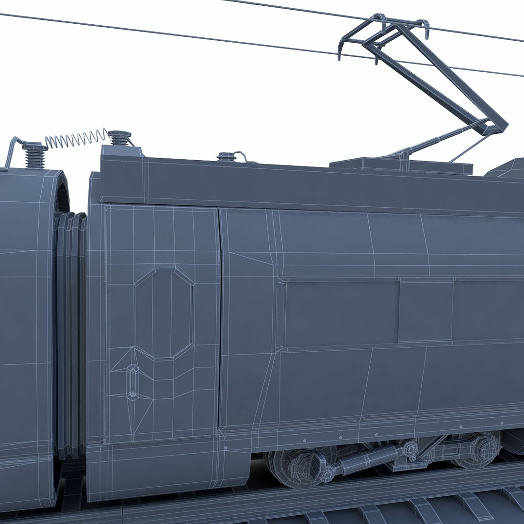Speed Train Ice3 3d Model