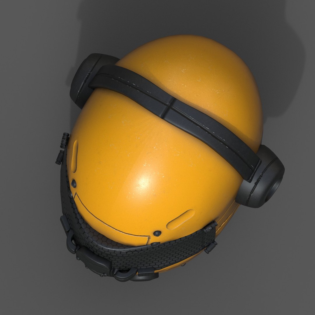 3D Helmet Model - TurboSquid 1583421