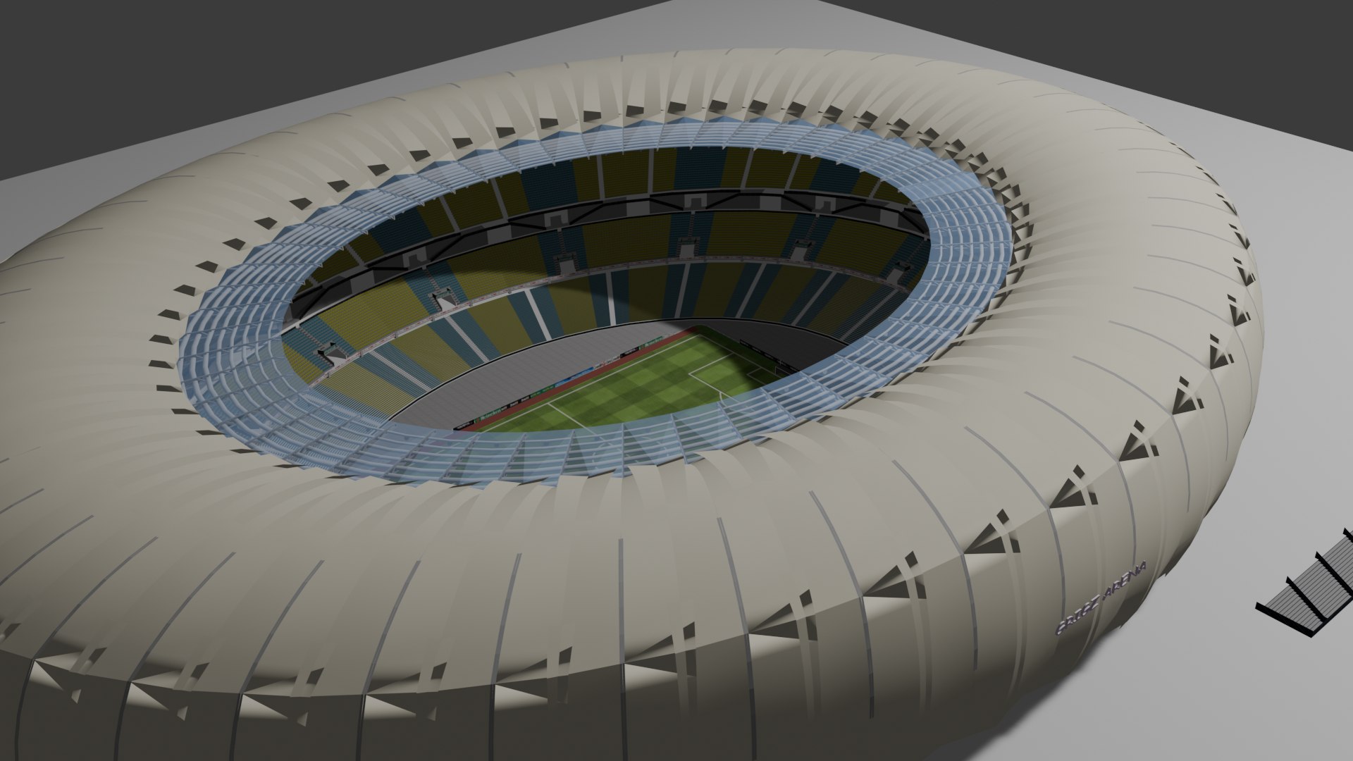 Generic Soccer Stadium 3D - TurboSquid 2463782