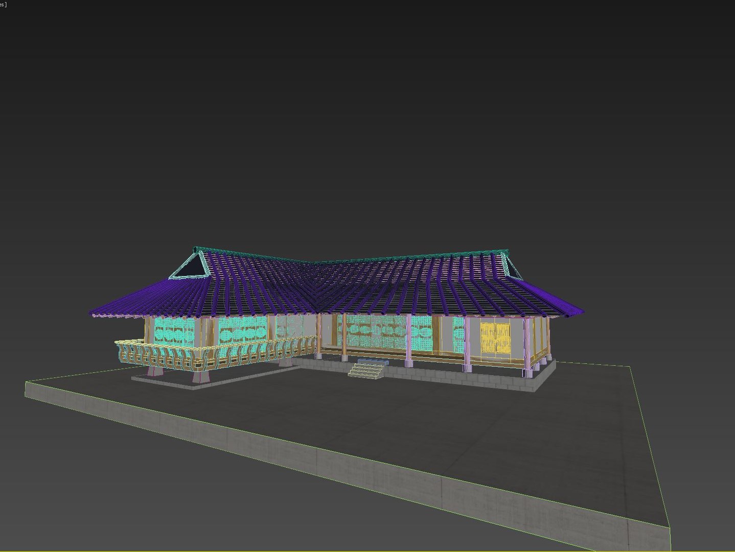Korea Hanok 3D Model - TurboSquid 1323837