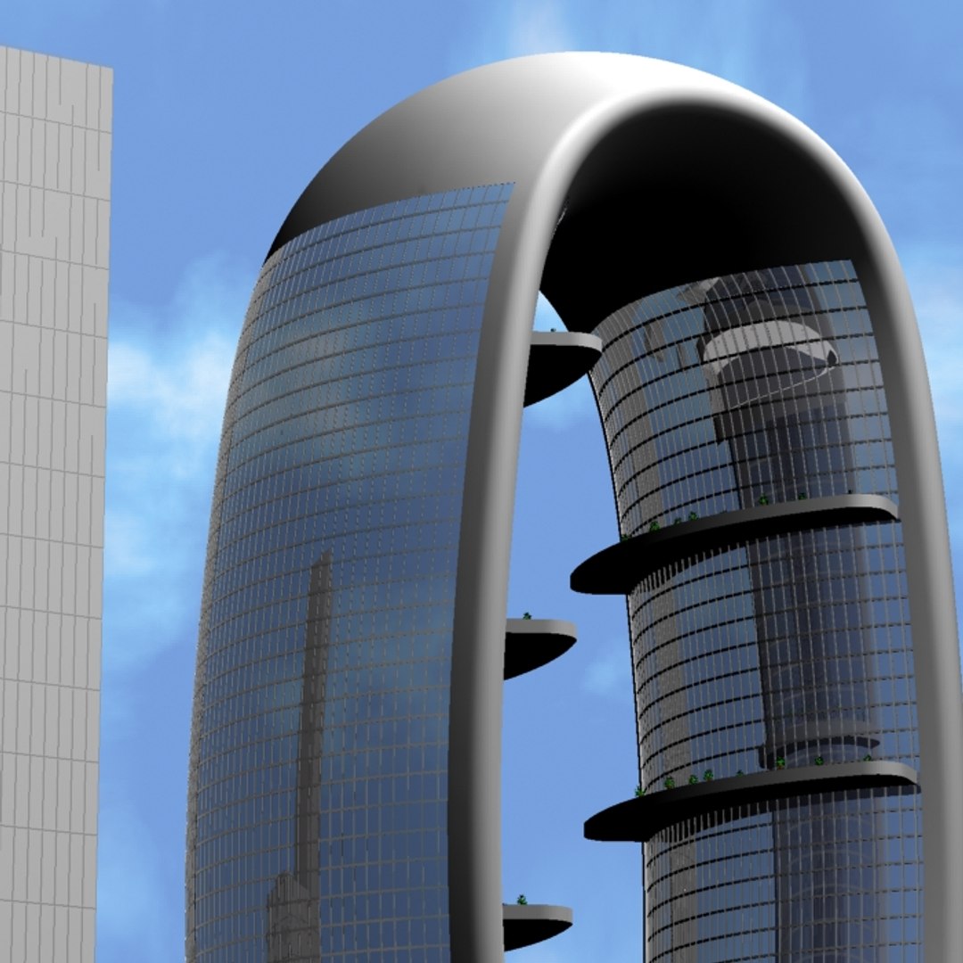 3d Skyscraper Building Model