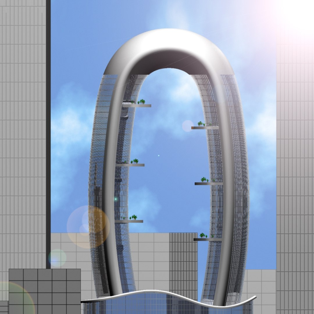 3d Skyscraper Building Model