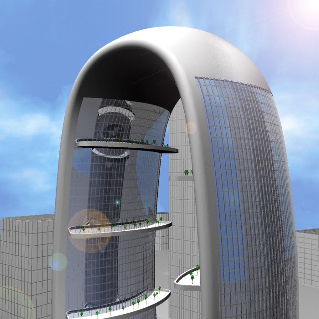 3d Skyscraper Building Model
