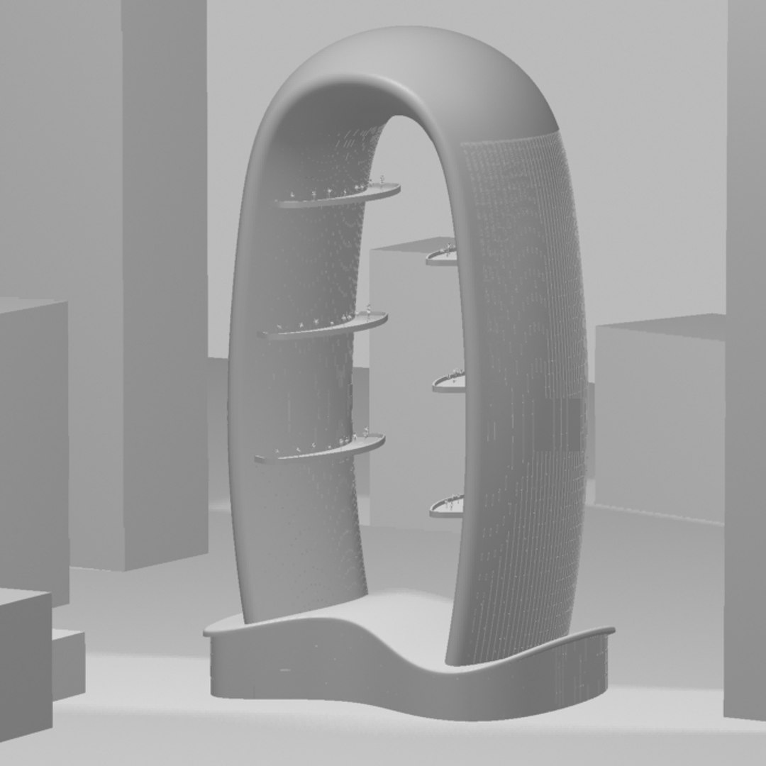 3d Skyscraper Building Model