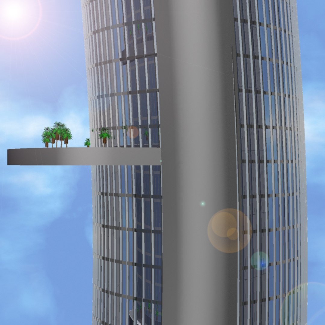 3d Skyscraper Building Model