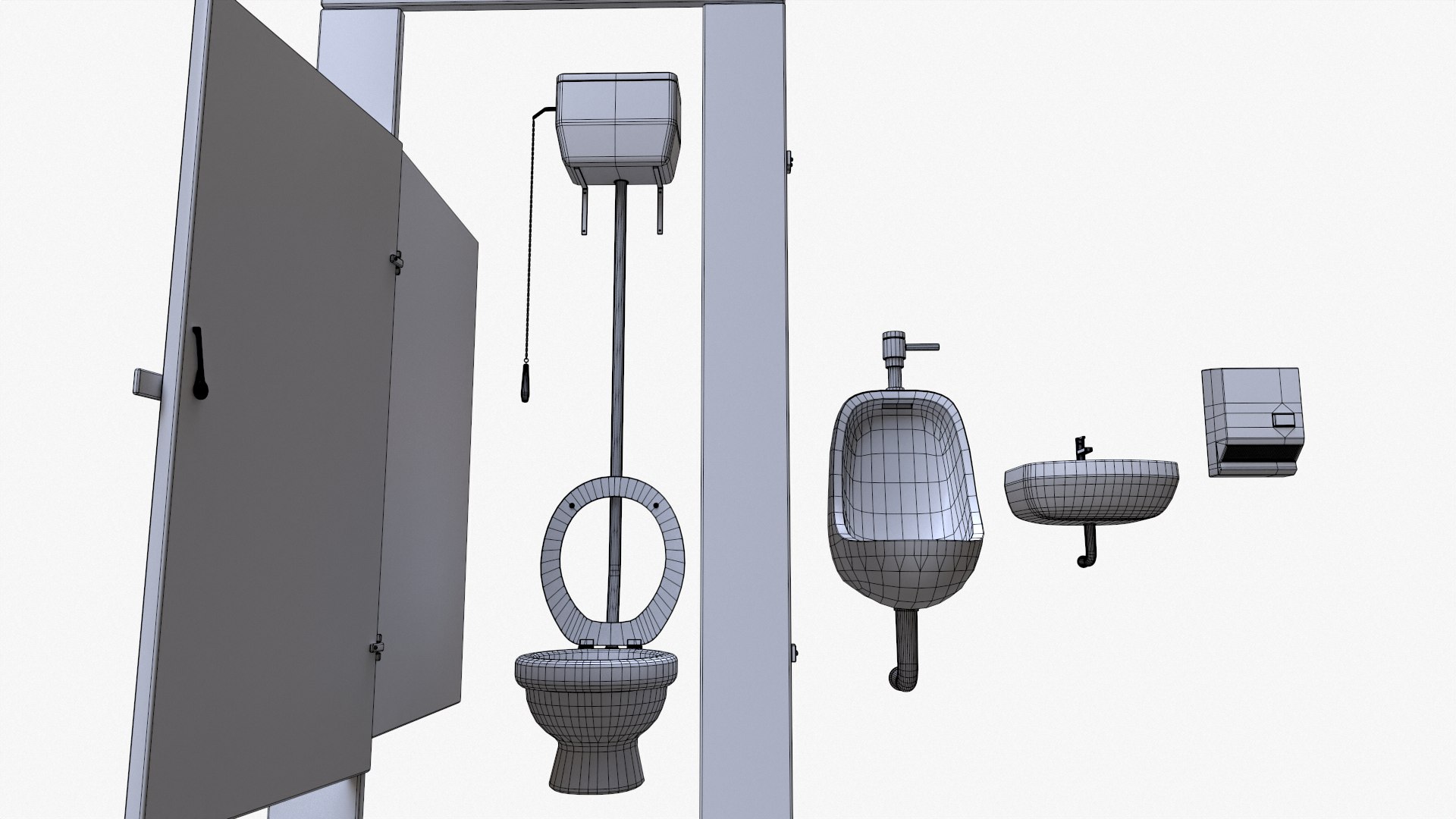 3D Toilet - TurboSquid 1966316