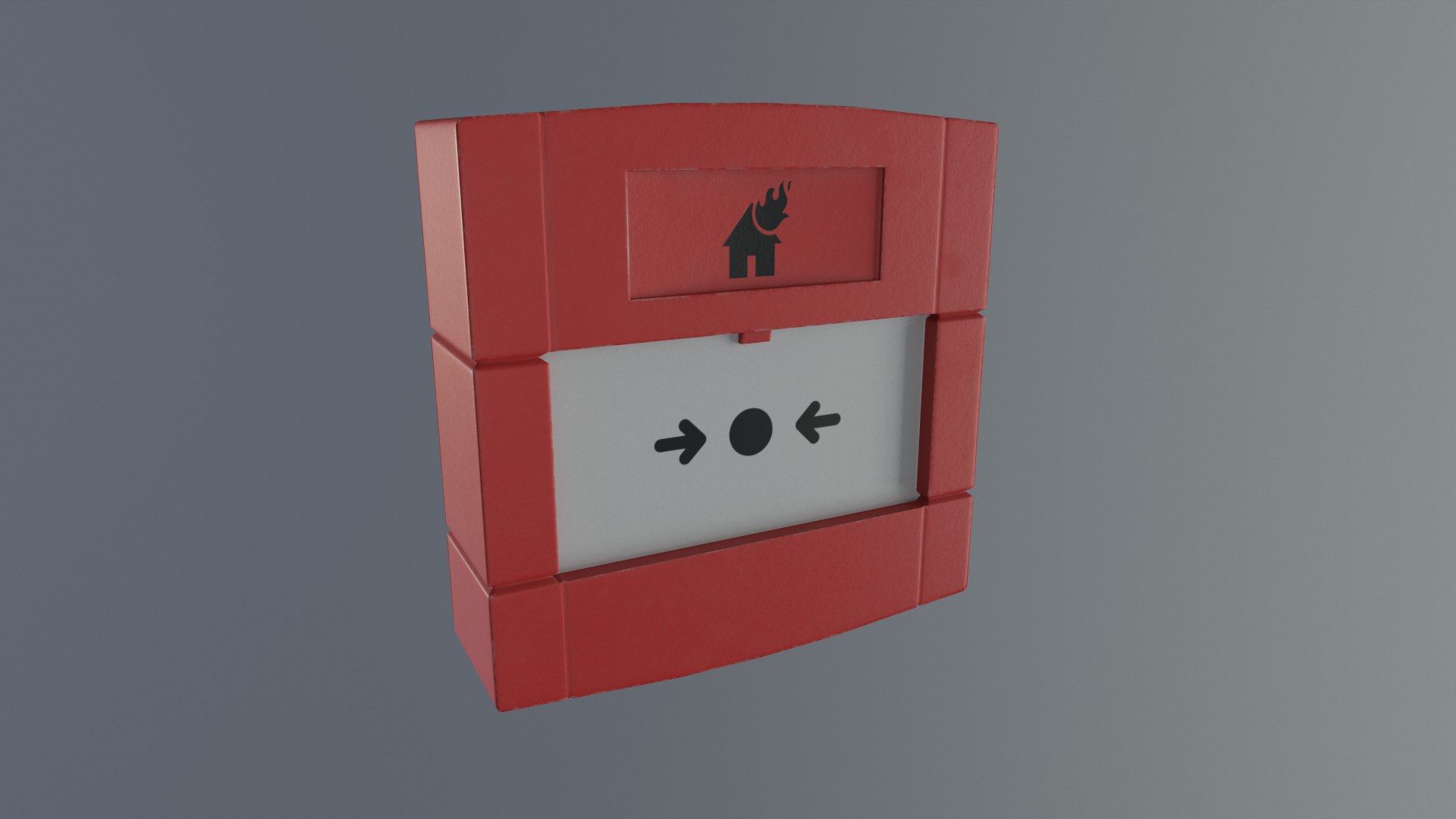 3D Fire Alarm Button Model - TurboSquid 2051254