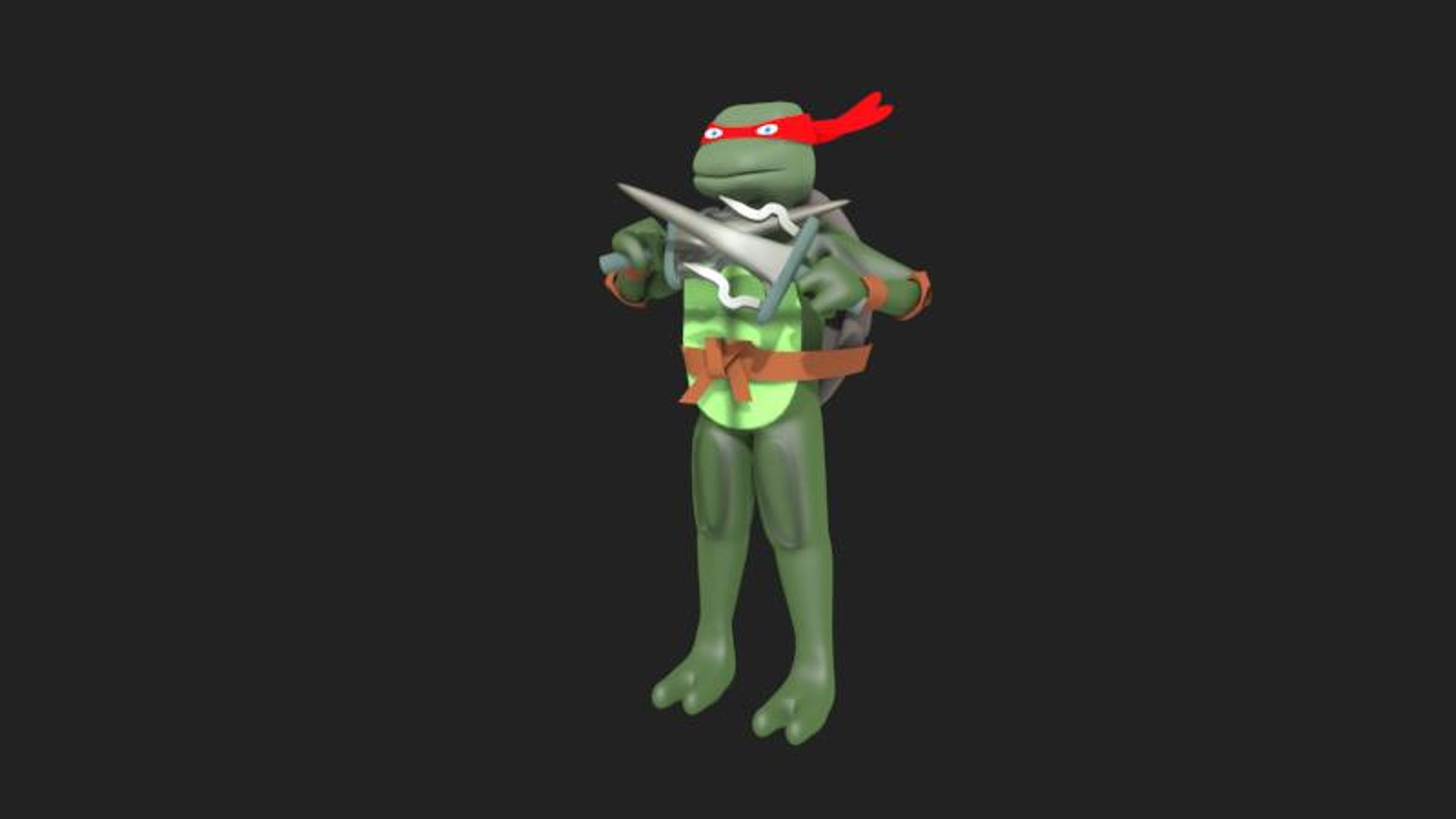 Rigged TMNT Ninja Turtle 3D Model - TurboSquid 1723512