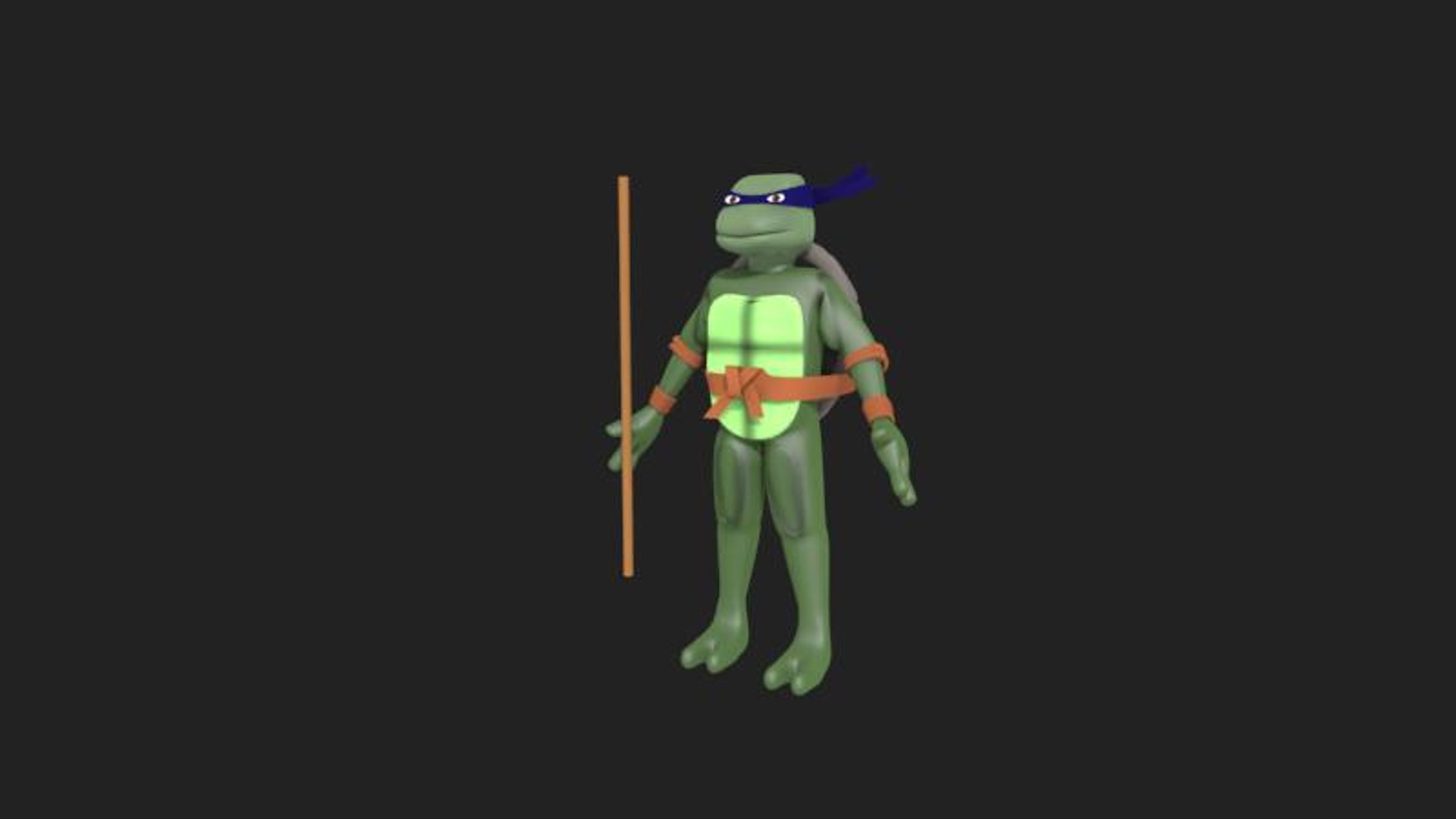 Rigged TMNT Ninja Turtle 3D Model - TurboSquid 1723512