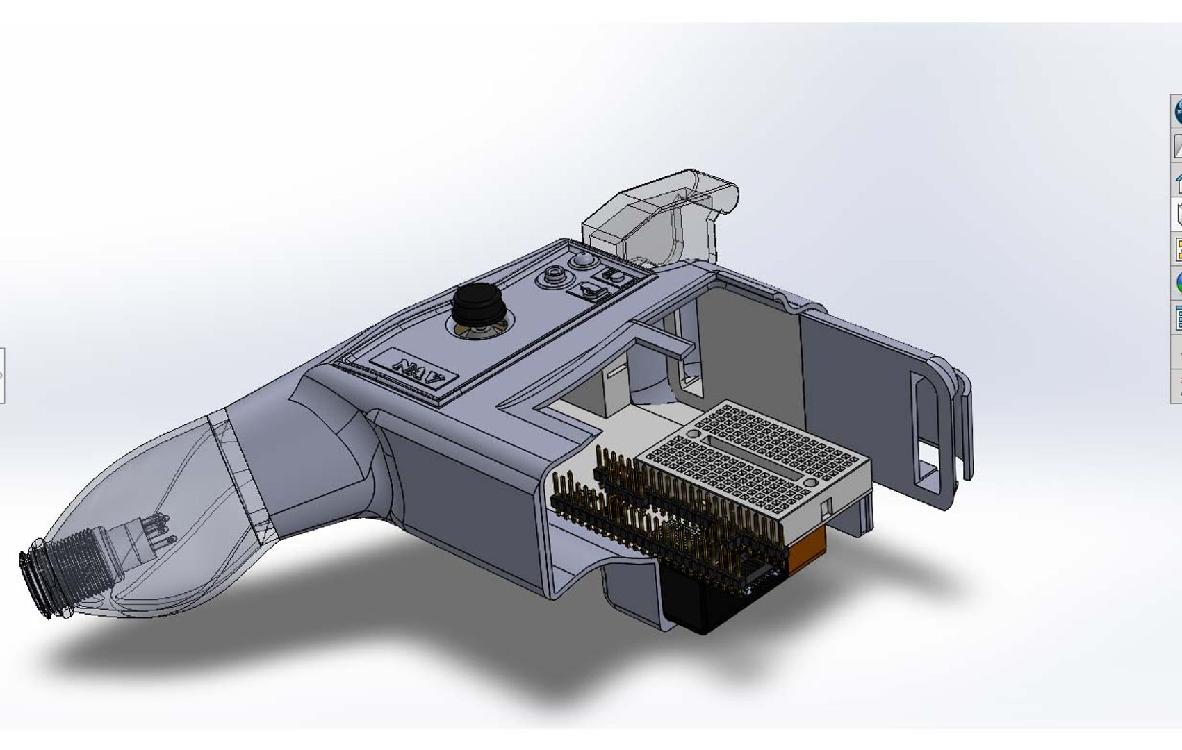 3D ROV Controller Gamepad Made With Solidworks - TurboSquid 1846883
