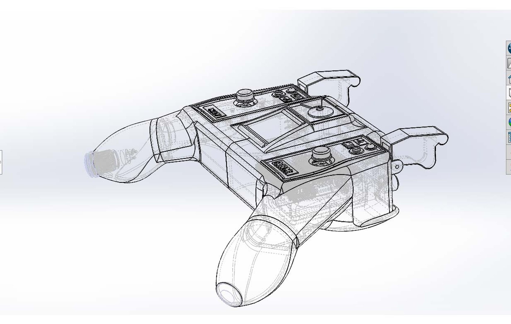 3D ROV Controller Gamepad Made With Solidworks - TurboSquid 1846883