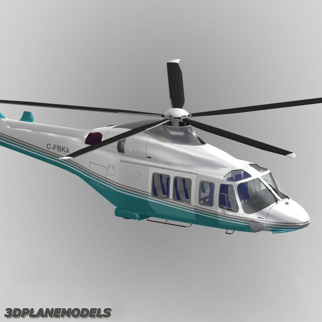 agusta westland aw-139 londen 3ds