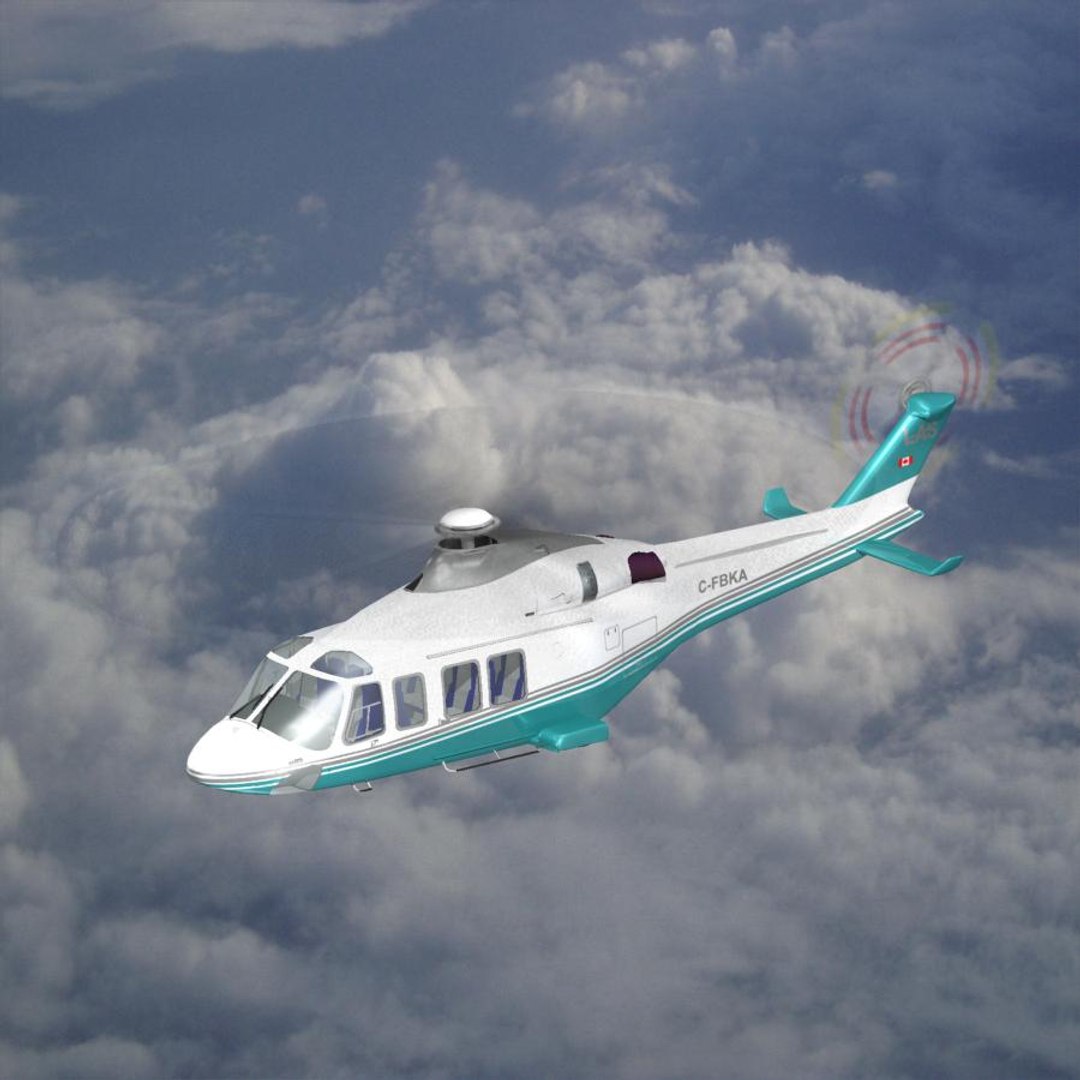 agusta westland aw-139 londen 3ds
