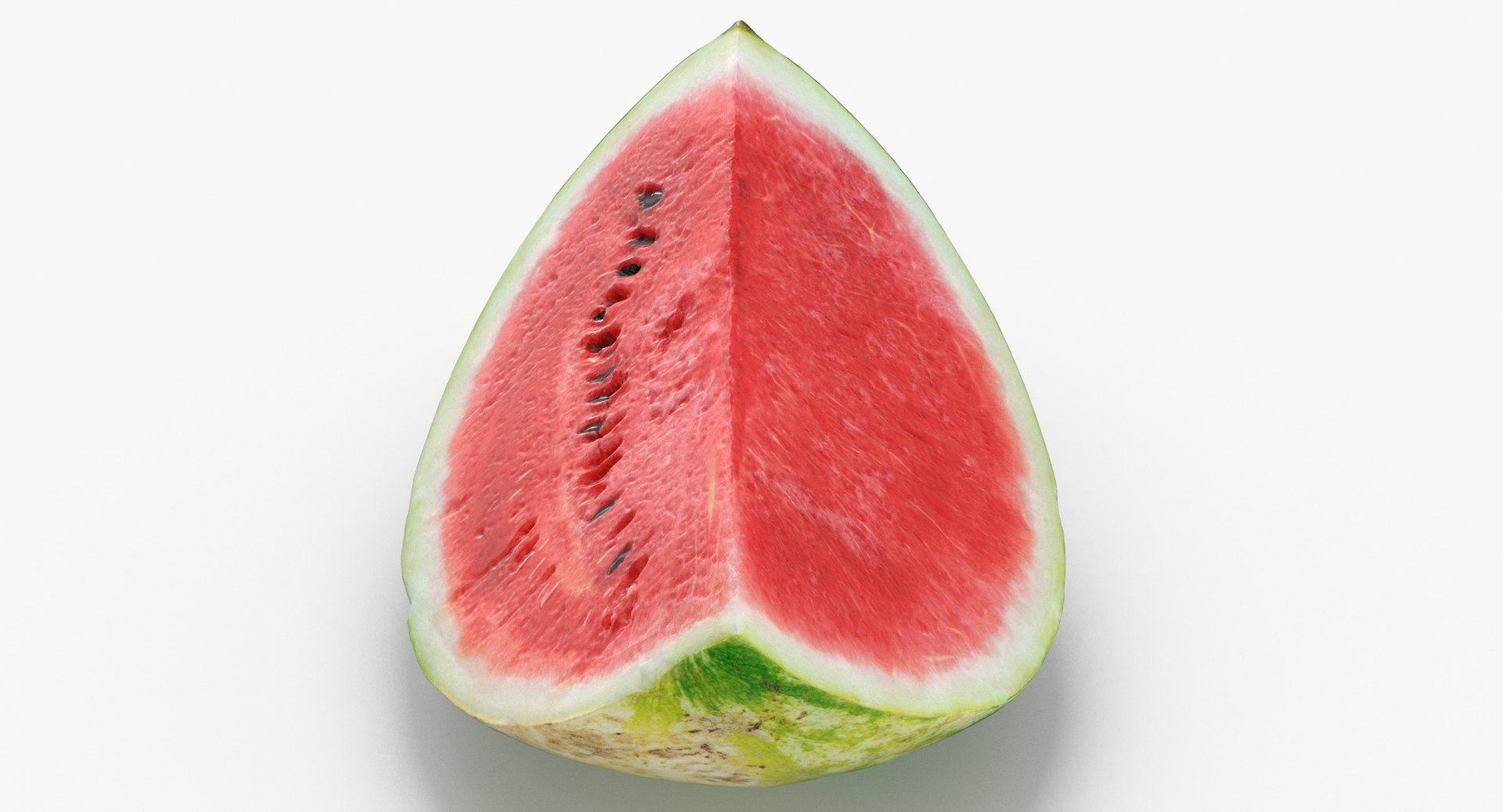 quarter watermelon slice