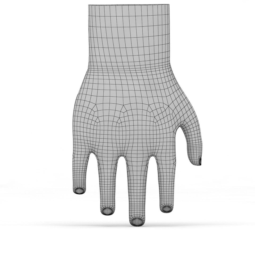 3d Baby Hand