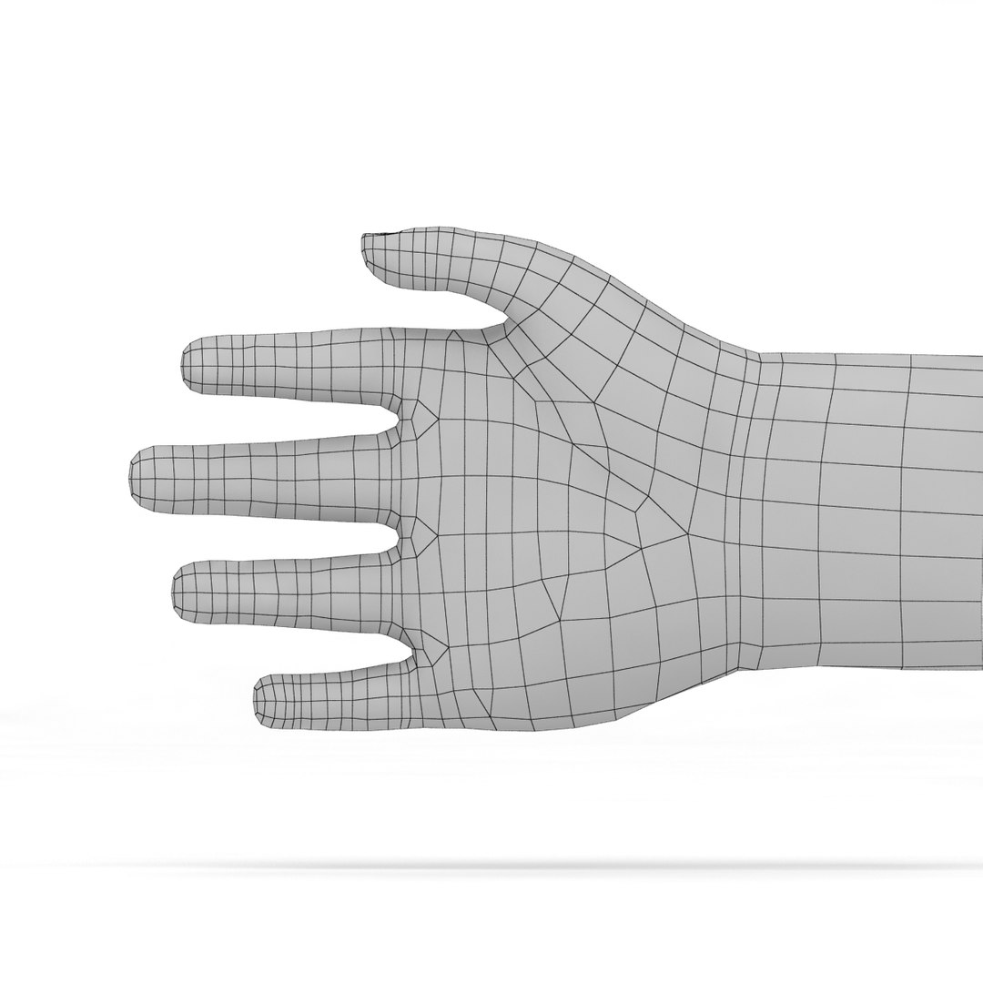 3d Baby Hand