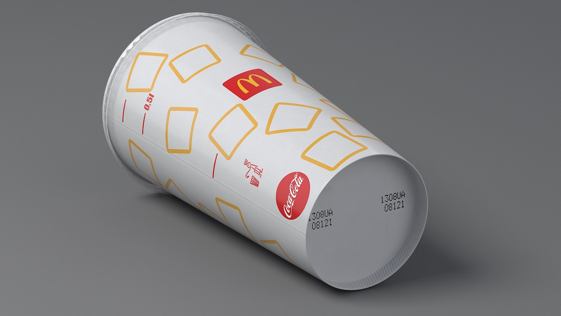 Realistic McDonalds Cola 3D - TurboSquid 1815929