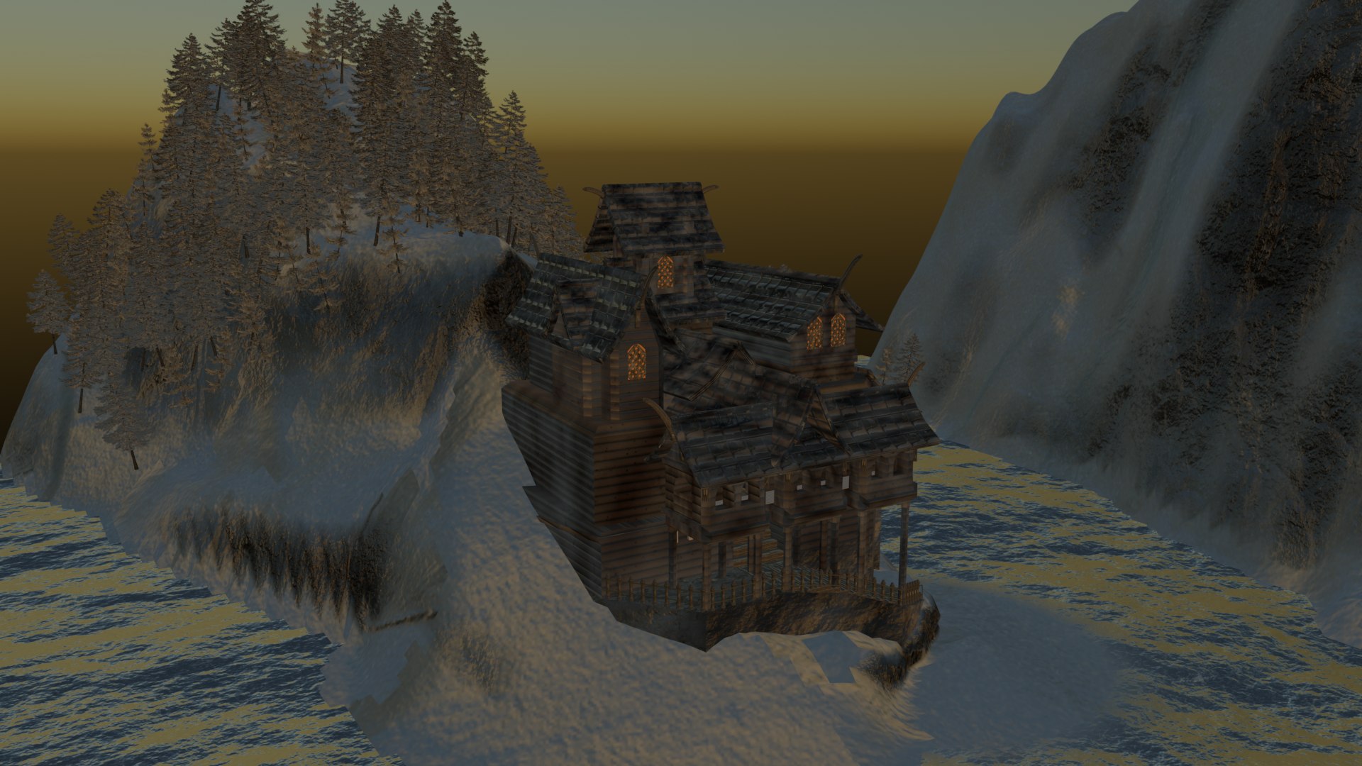 Winter 3D Model - TurboSquid 2127125