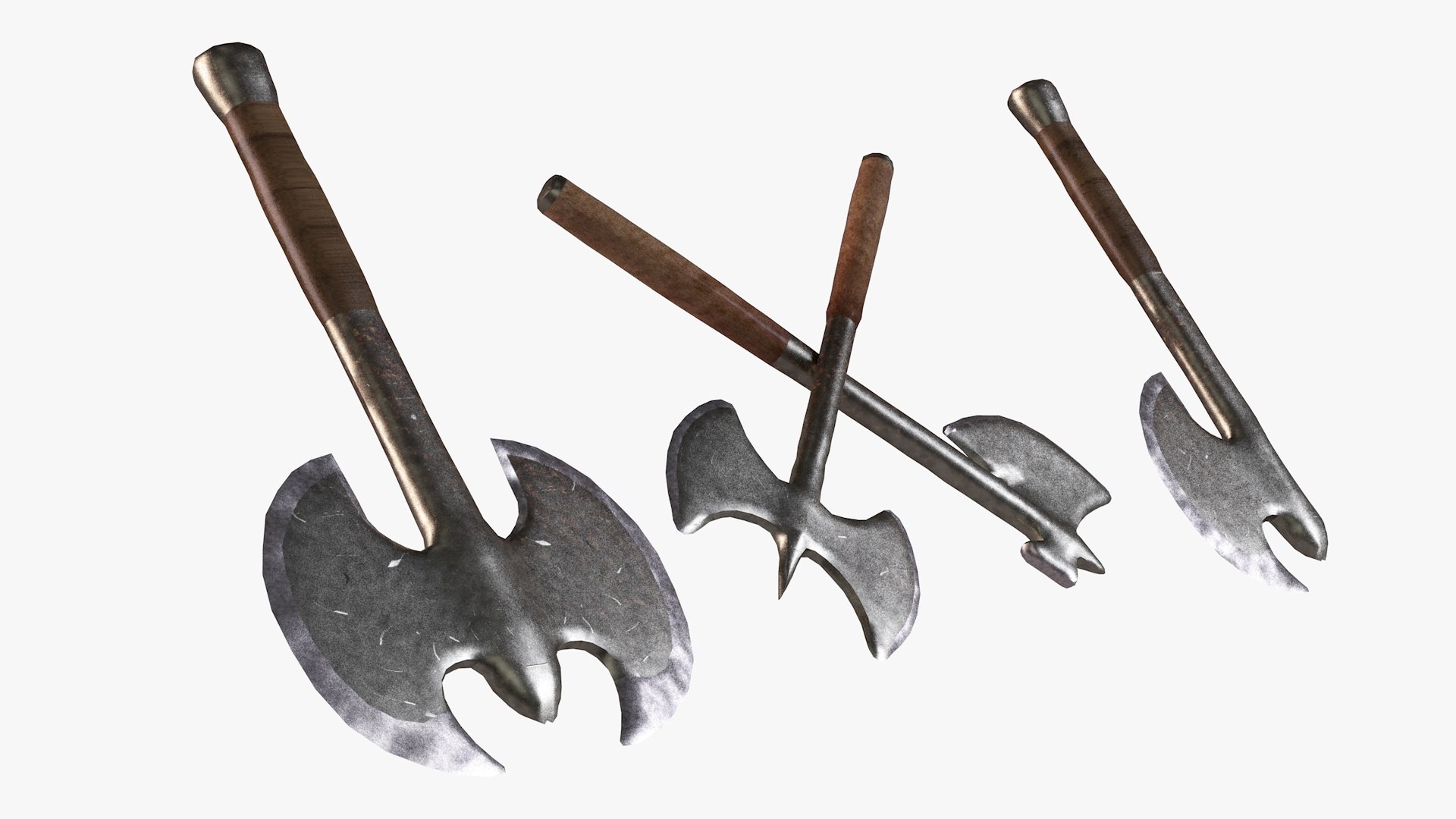 Medieval Battle Axes Collection 3D - TurboSquid 2181148