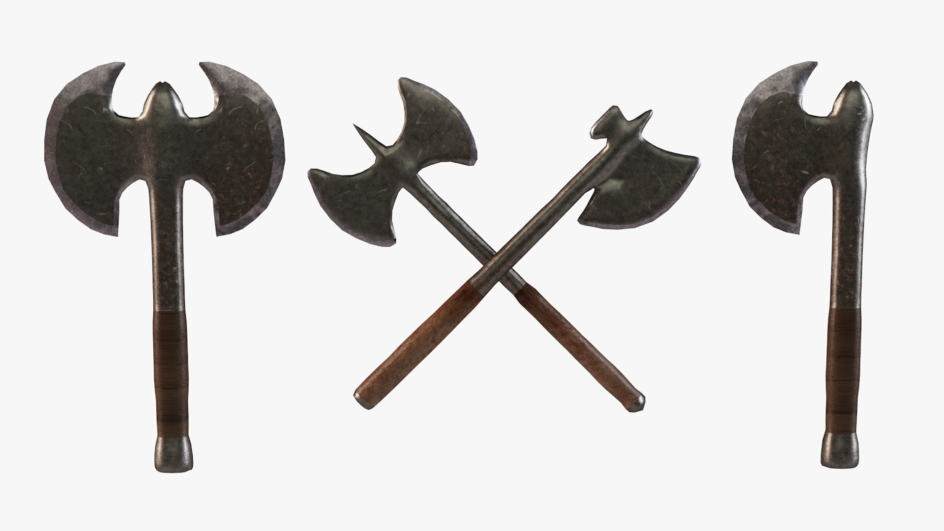 Medieval Battle Axes Collection 3D - TurboSquid 2181148