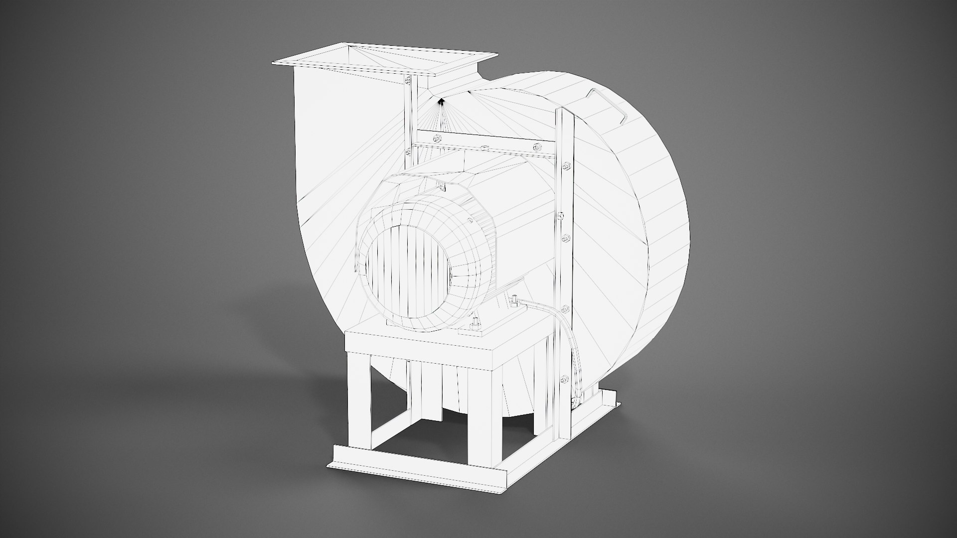 3D Centrifugal Fan GameReady Model - TurboSquid 1937925
