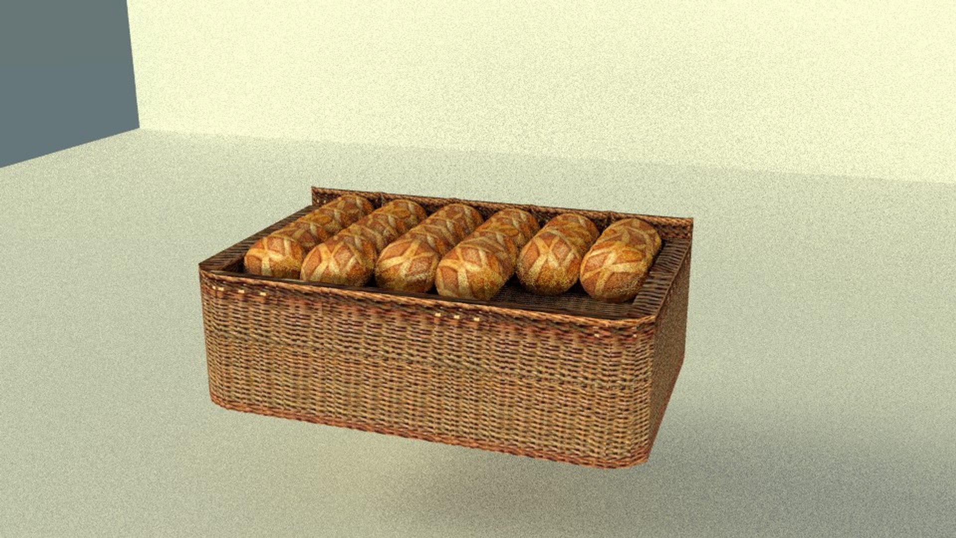 3d Bread Display