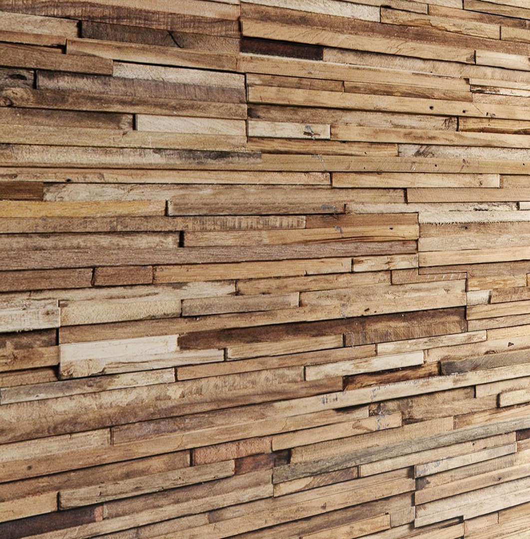 max art wall wooden planks