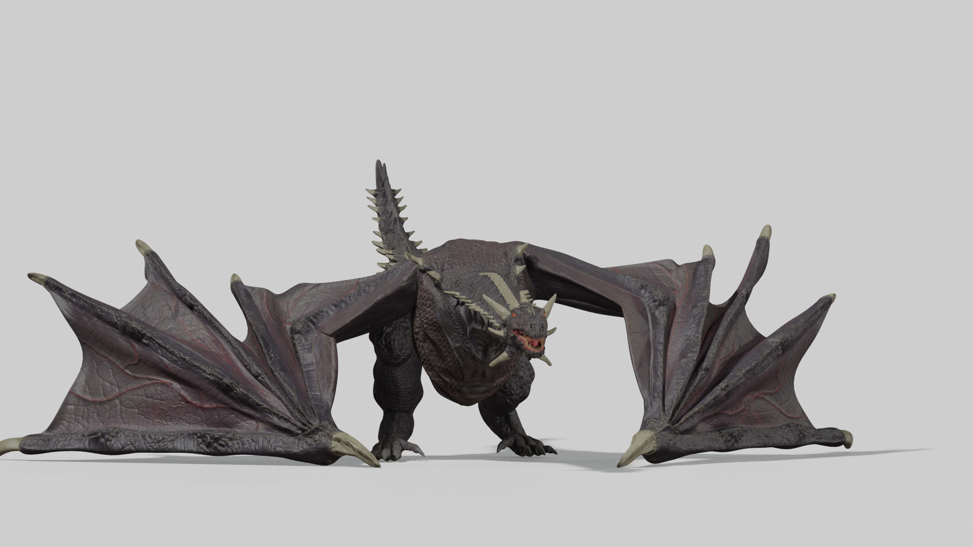 BlackDragonRigged 3D - TurboSquid 2102388