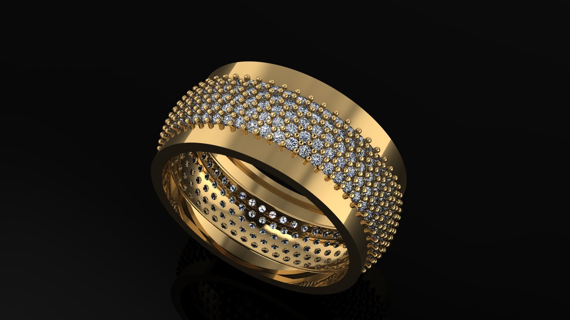 Wedding ring 3D model - TurboSquid 1705207