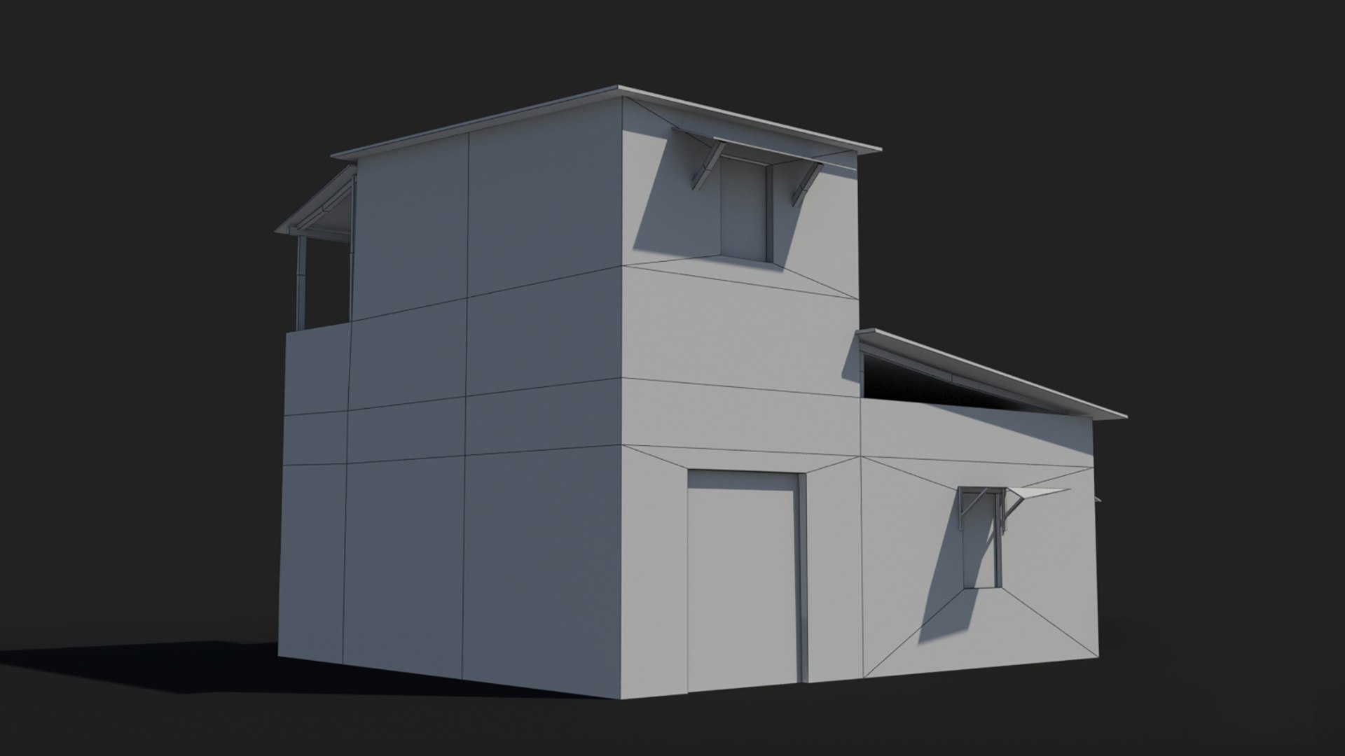 3D Slum Shanty Hut Model - TurboSquid 1666325