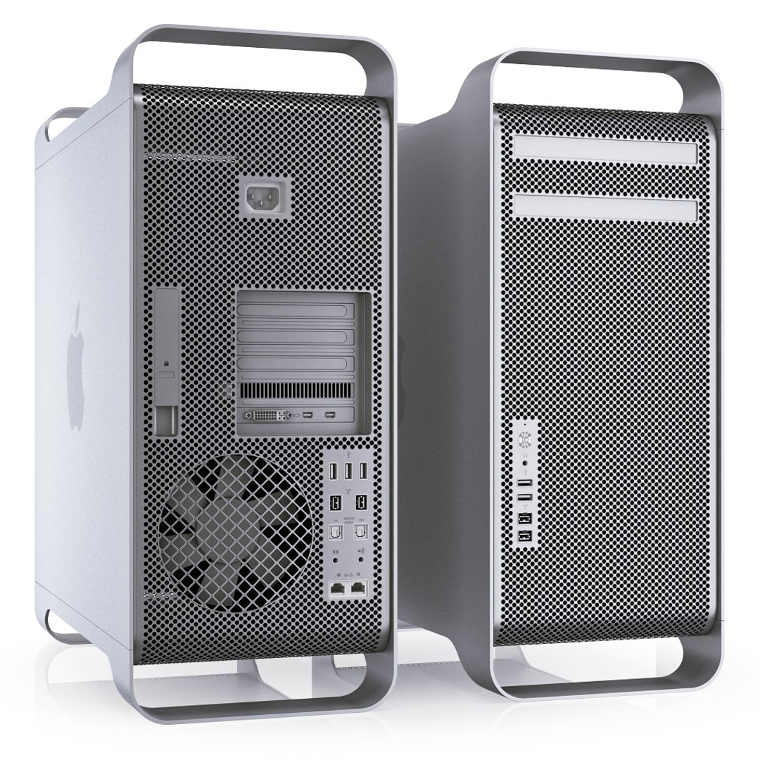 3d Apple Mac Pro 12 Model