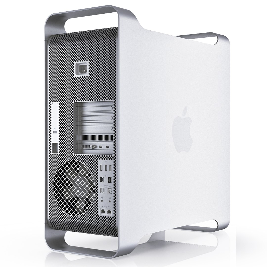 3d Apple Mac Pro 12 Model