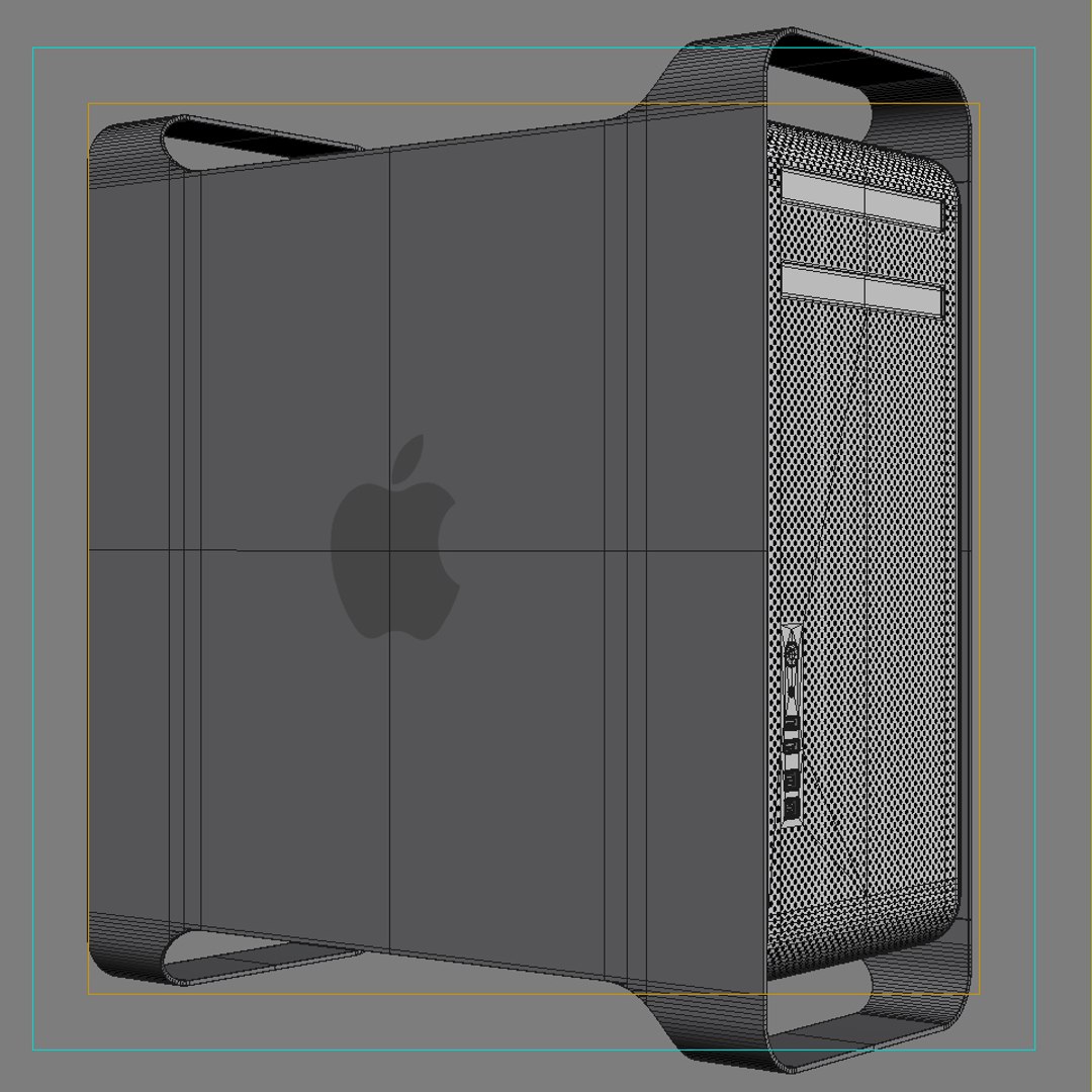 3d Apple Mac Pro 12 Model
