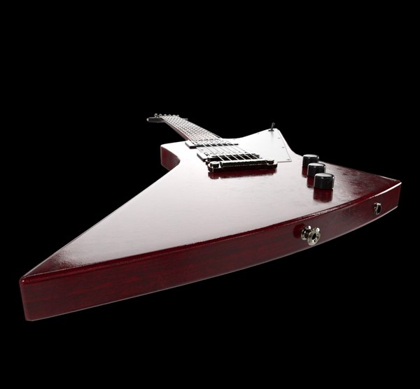 Gibson Explorer Guitar model - TurboSquid 1772045