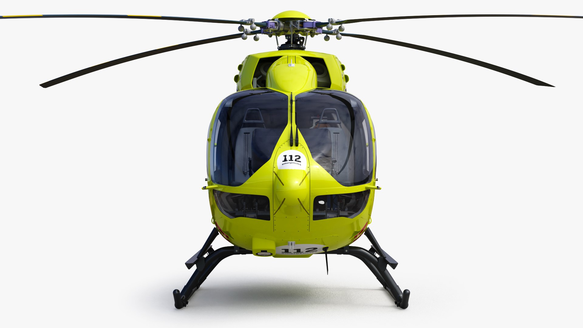 Airbus Helicopter H145 Emergency model - TurboSquid 1721799