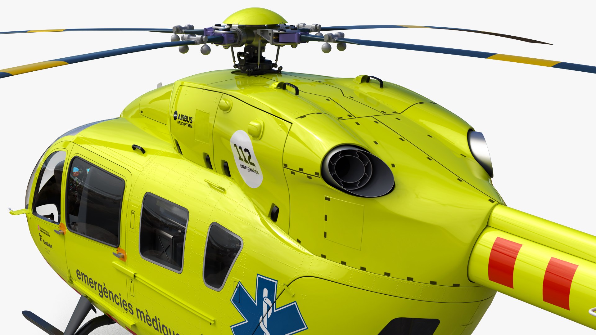Airbus Helicopter H145 Emergency model - TurboSquid 1721799